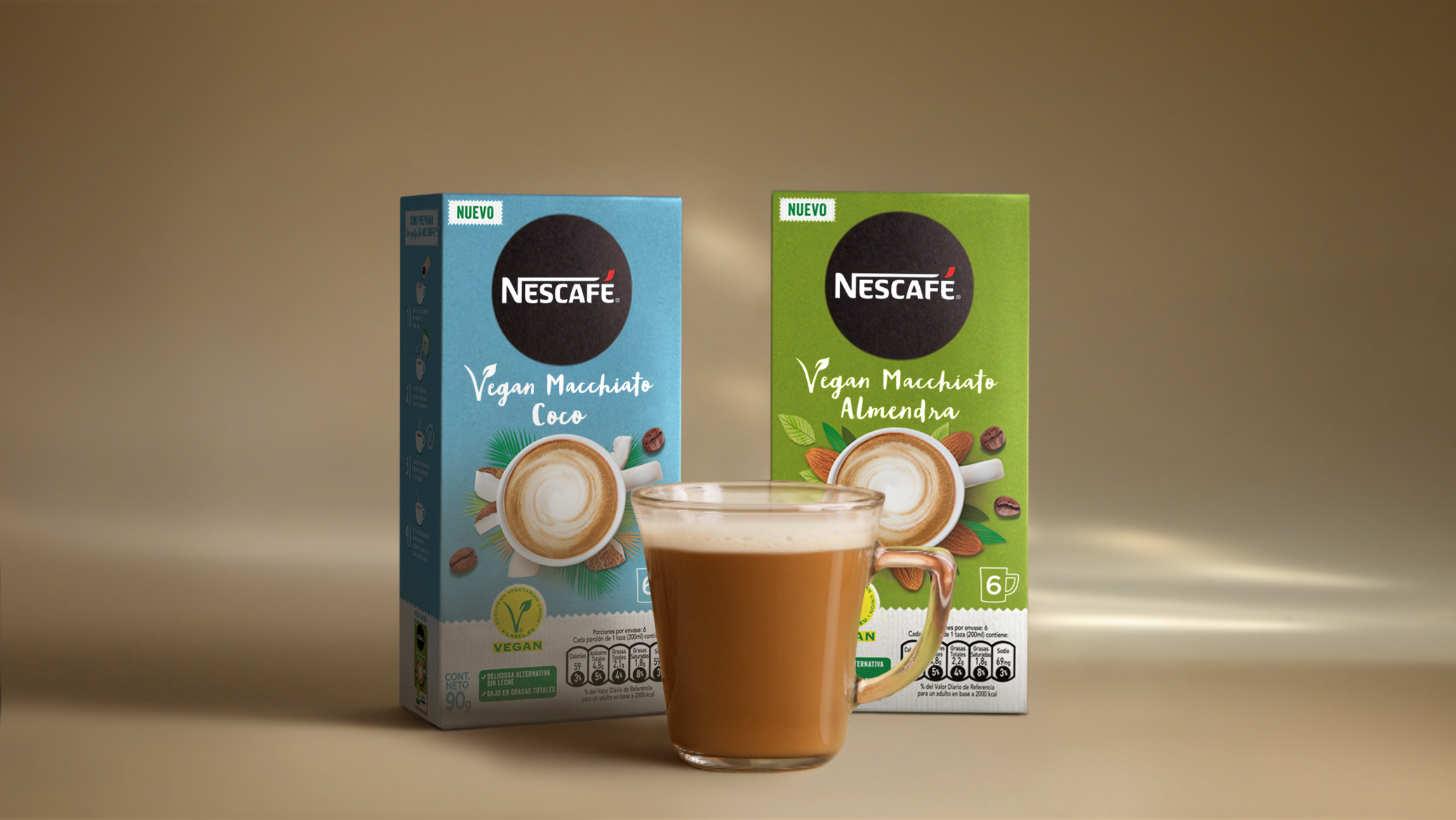 NESCAFÉ® lanza Vegan Macchiato, el primer café instantáneo con bebida ...
