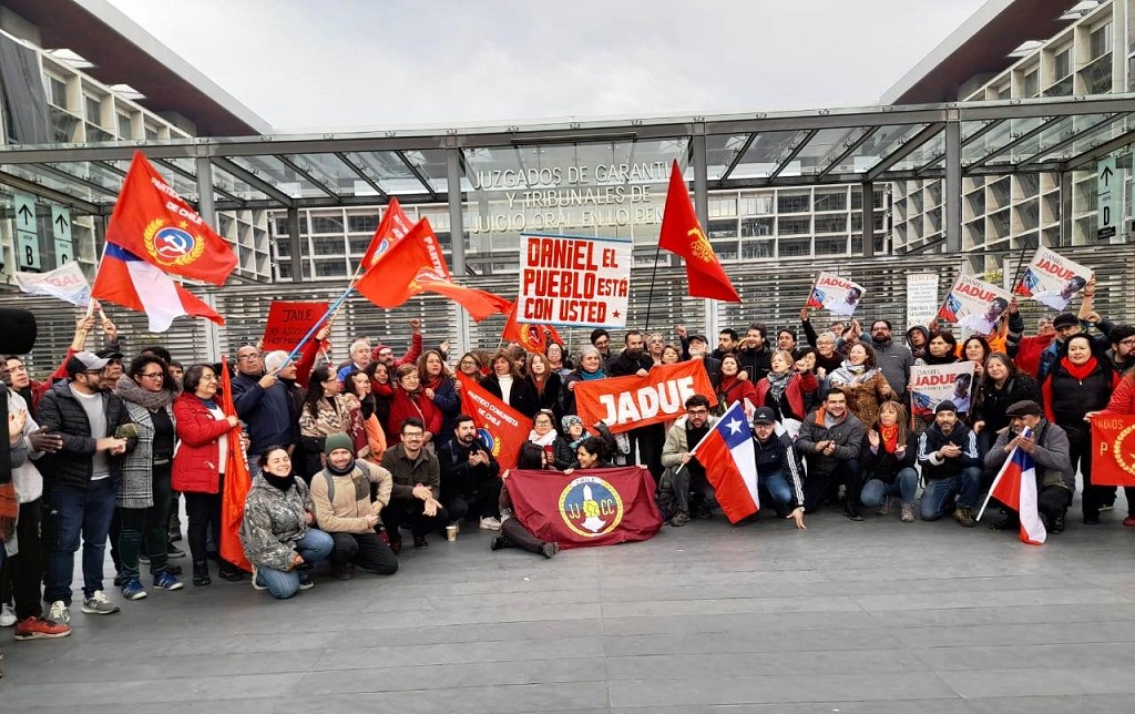 Audiencia de Formalización de Daniel Jadue con Apoyo Masivo del PC