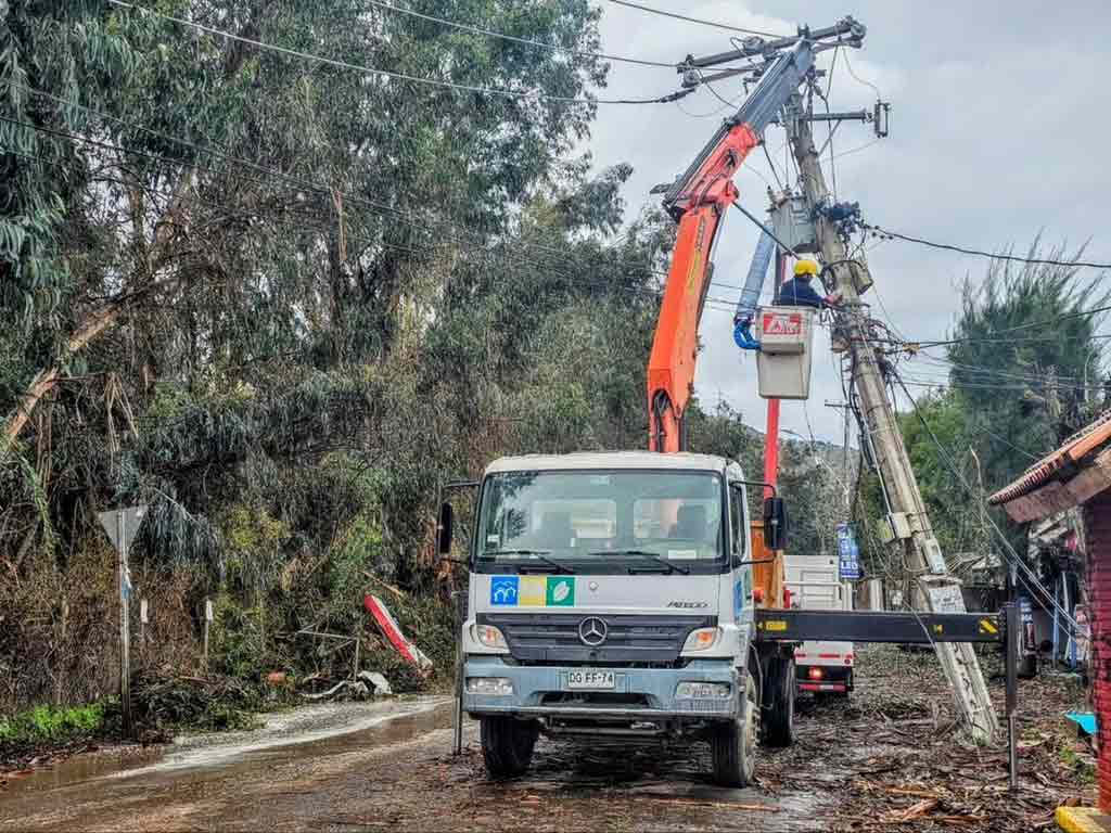 Impacto del temporal de viento y lluvia en Chile: viviendas dañadas y ...