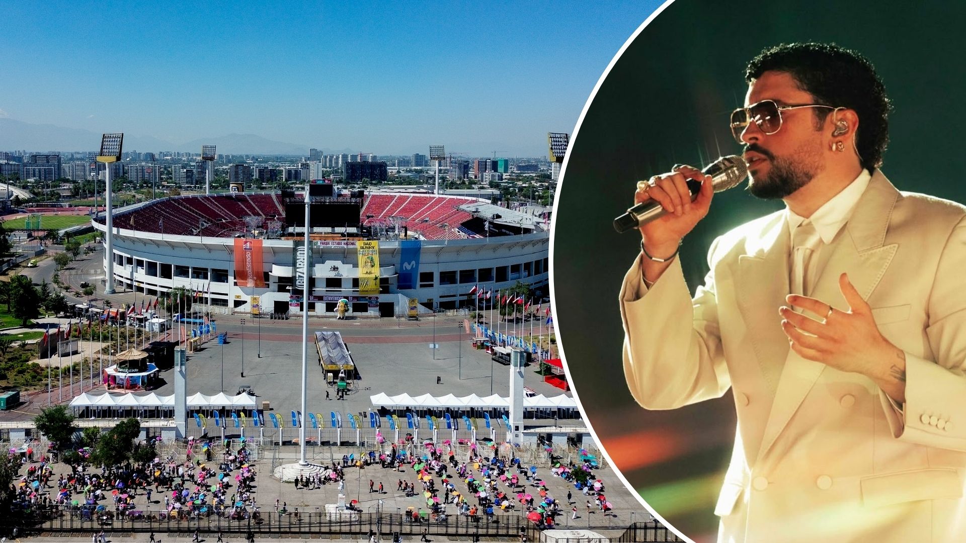 Presentan recurso de protección por conciertos de Bad Bunny